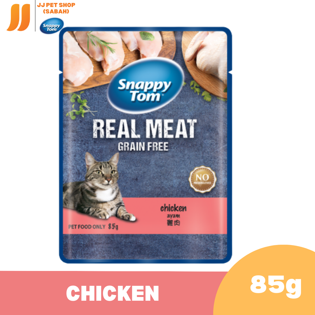Snappy Tom All Flavour Cat Wet Food Pouch 85g